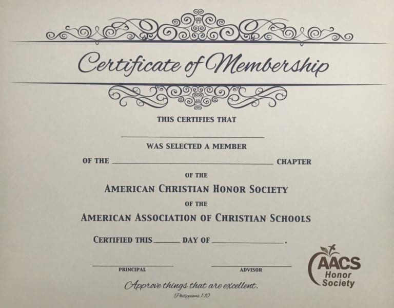 American Christian Honor Society - American Association of Christian ...